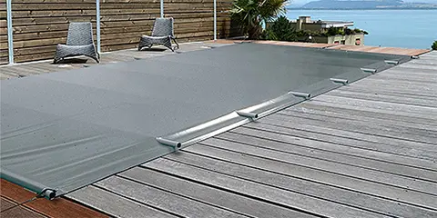 Poolabdeckung: Manuelle Abdeckungen - Bayernpool